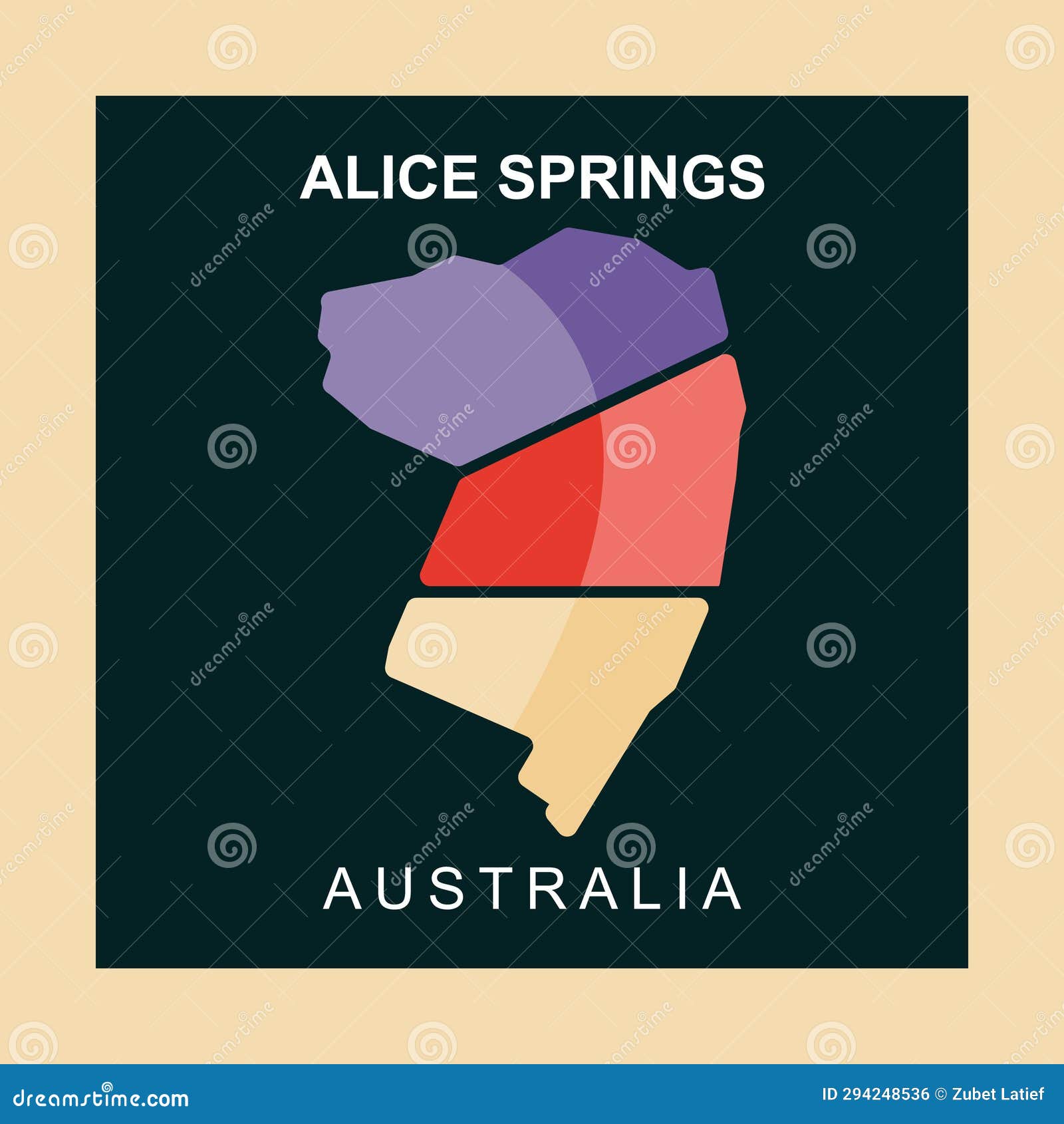 Alice Springs Map