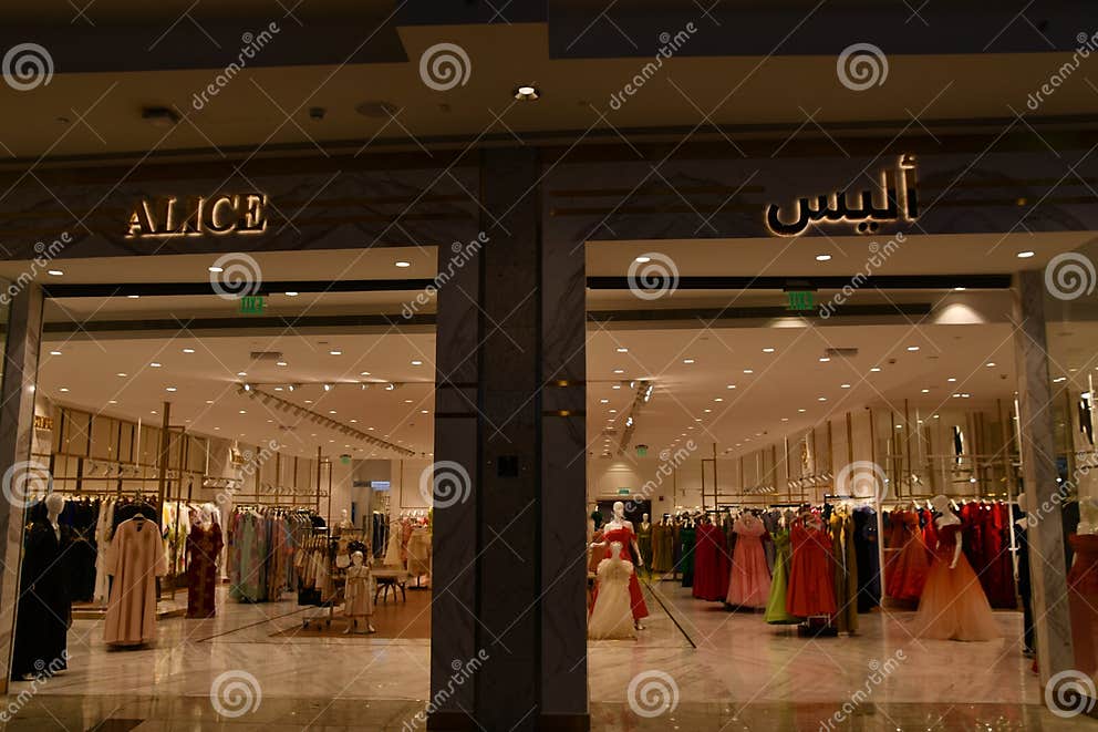 Alice Store at Mall of Qatar in Doha, Qatar Editorial Photo - Image of ...