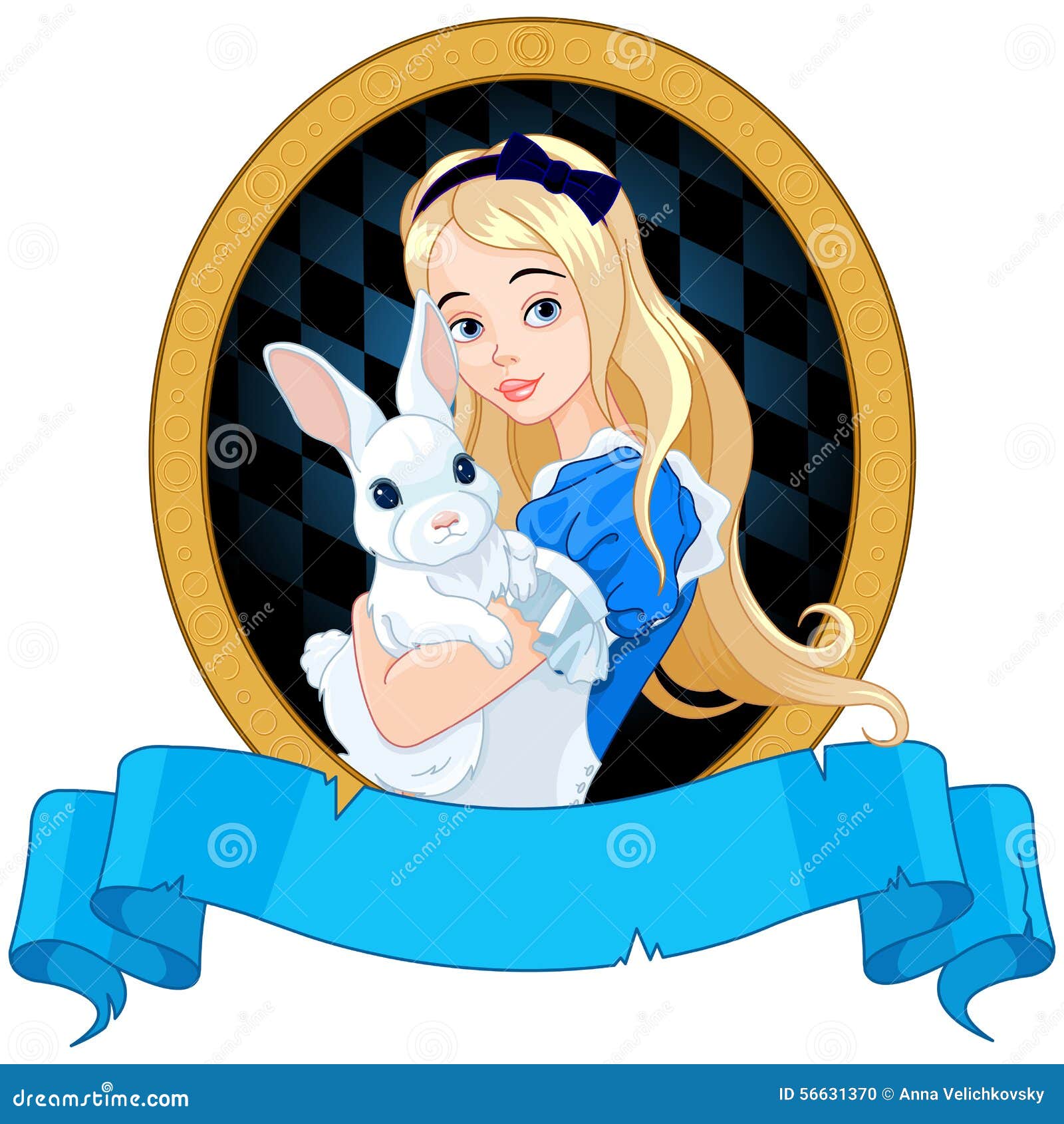 White Rabbit Running Away Vector Illustration | CartoonDealer.com #89725952