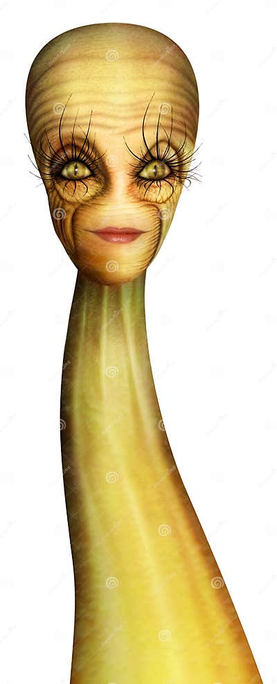 Alien stock illustration. Illustration of fiction, foreigner - 26092006