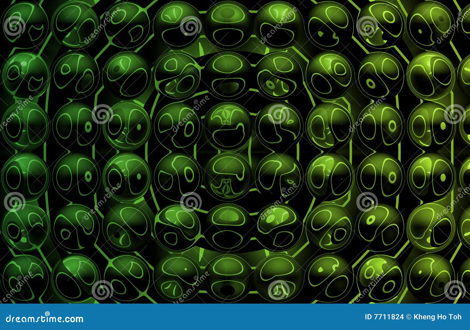 Alien Abstract Vortex Background Stock Illustration - Illustration of ...