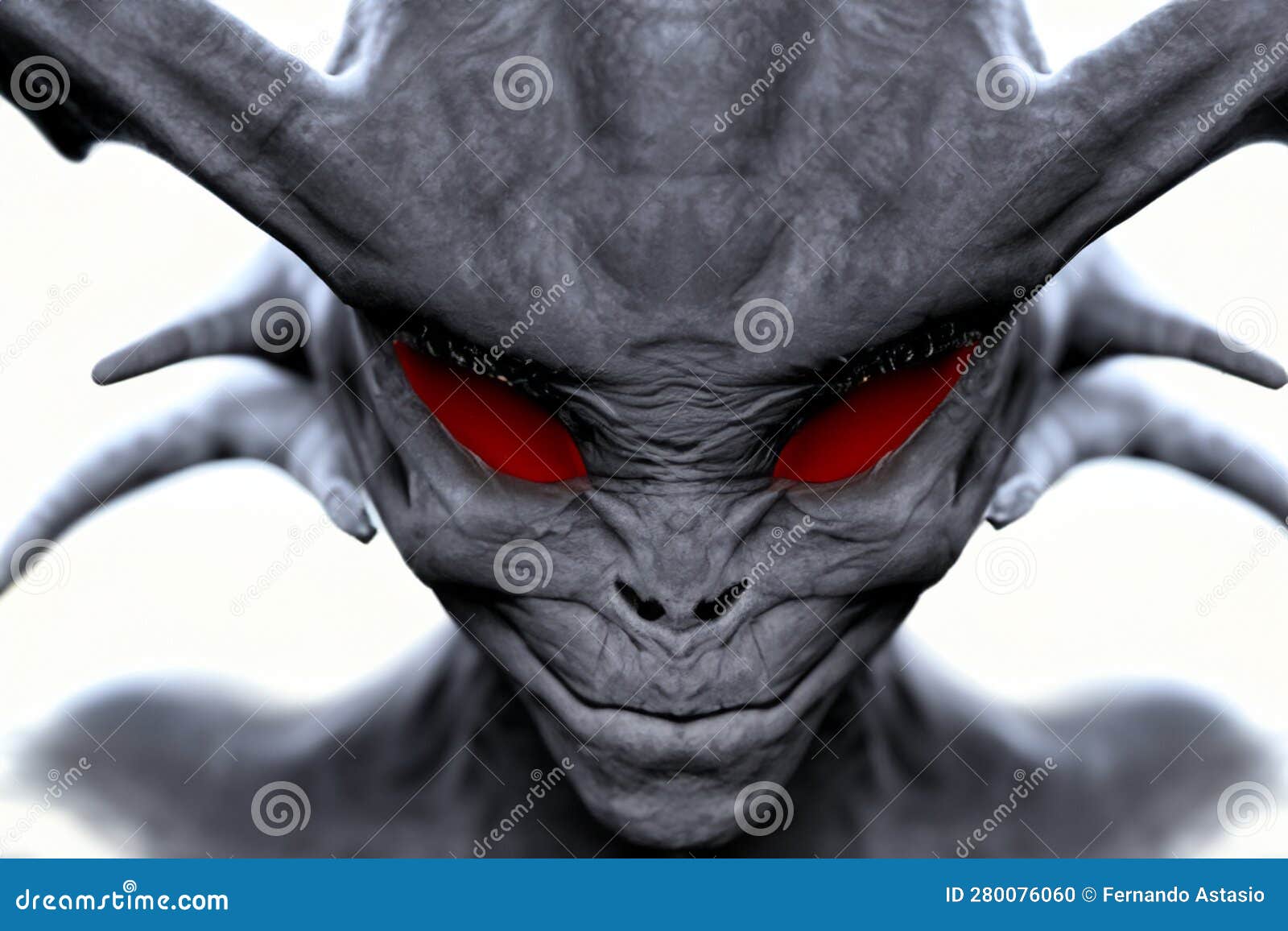 Alien. Alien Character and UFO Visitor and Extraterrestrial Humanoid ...