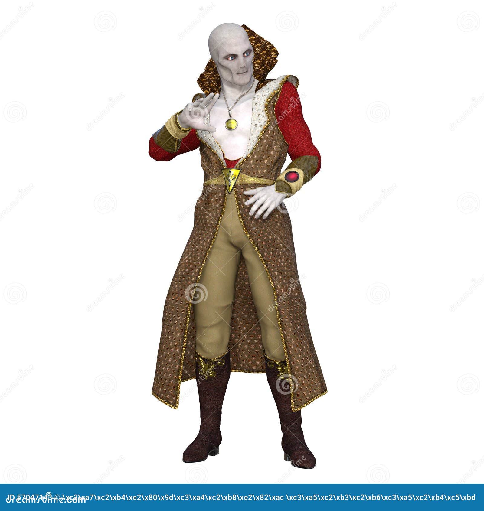 Alien baron stock illustration. Illustration of flying - 57047143