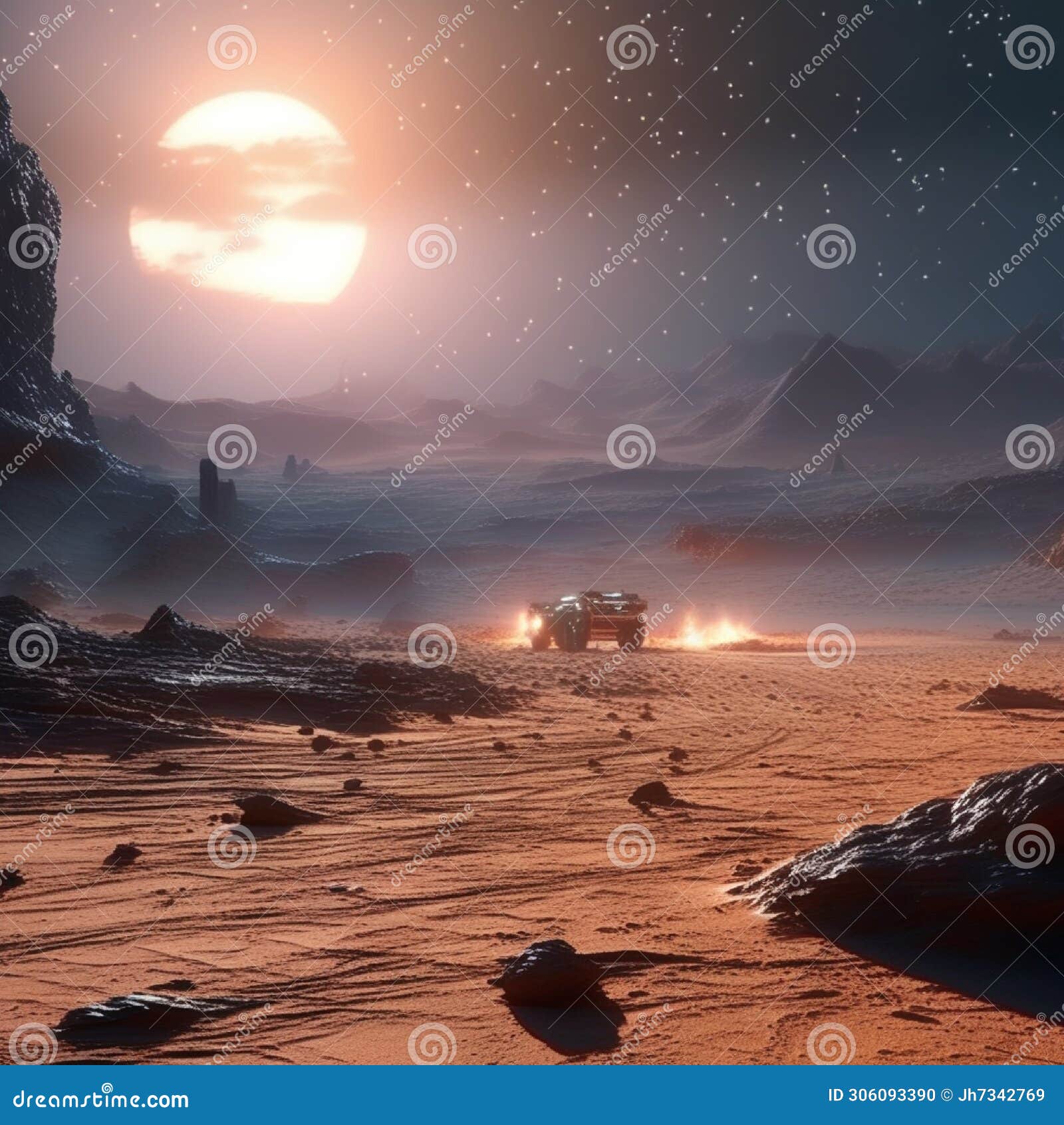 An Alien Beach with Phosphorescent Waves and Bizarre Rock Formations ...