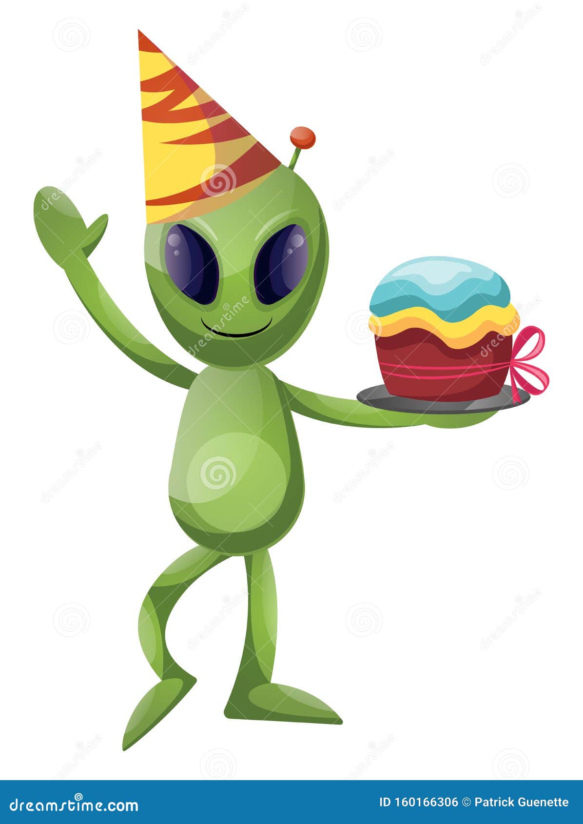 Alien Birthday Party Royalty-Free Stock Photo | CartoonDealer.com #75238827