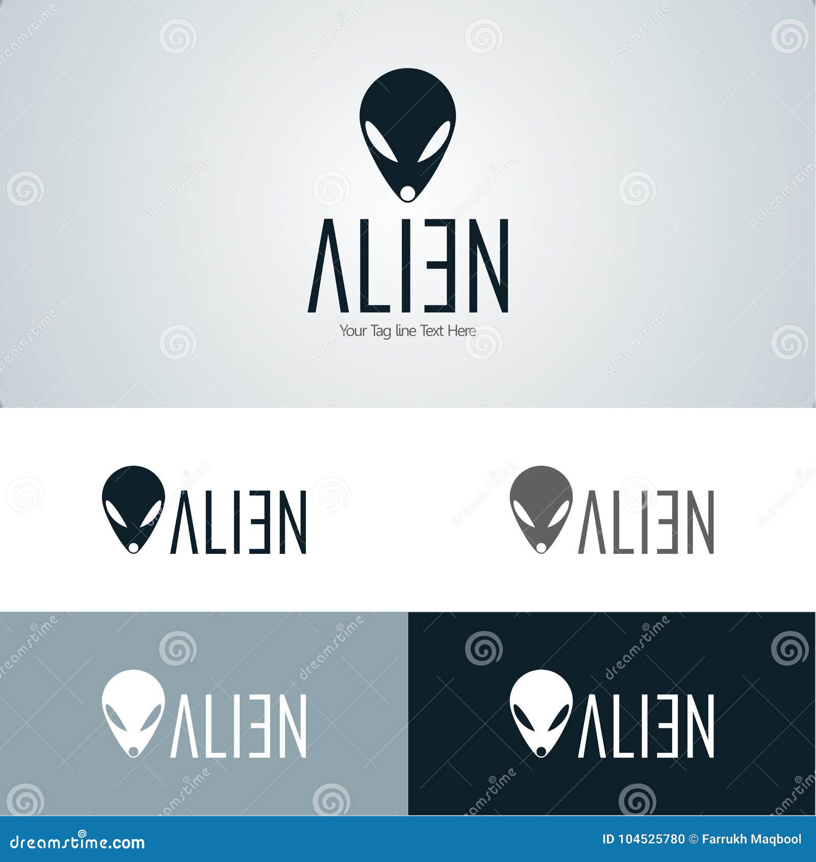 Internet Company Logos Alien