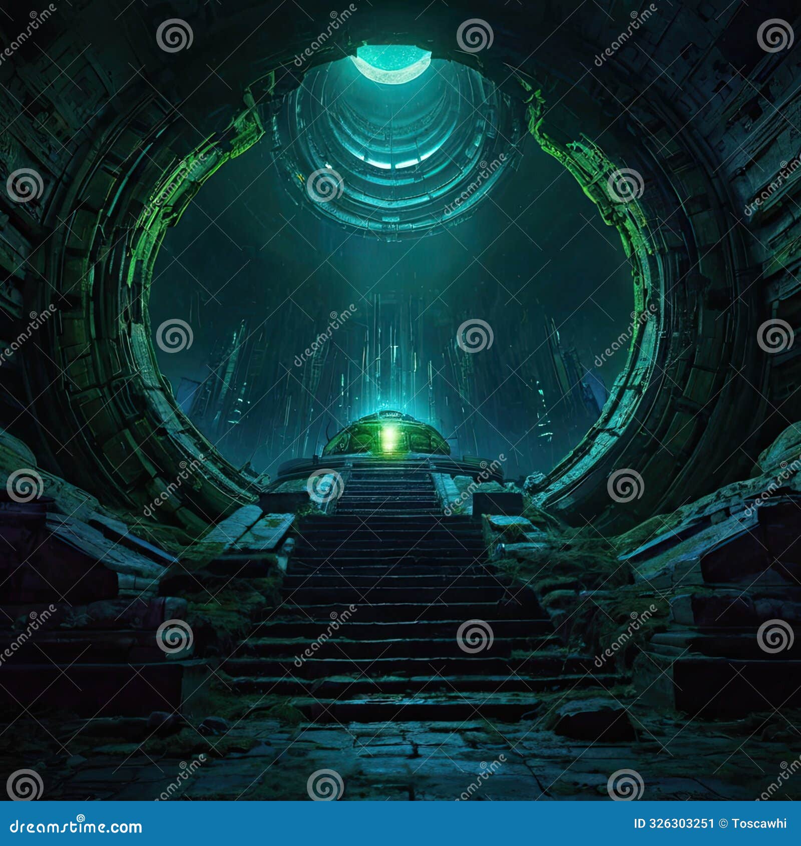 Alien Building - Space Age Architectural Conceptual Construction Stock ...