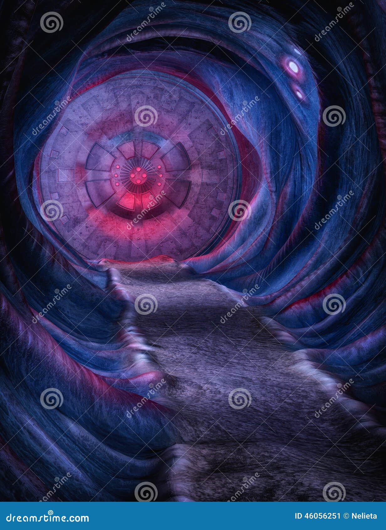 Alien Cave Royalty-Free Stock Photography | CartoonDealer.com #46056251