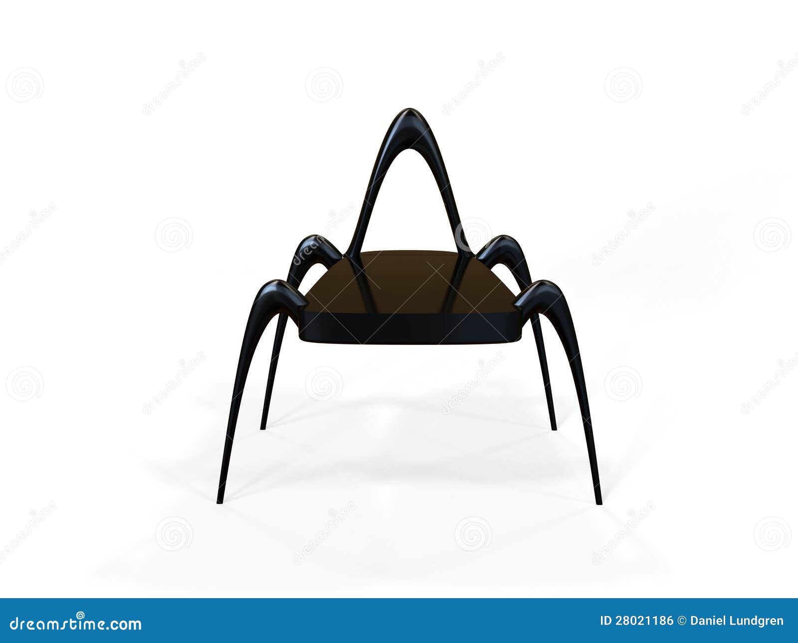 Alien Chair stock illustration. Illustration of legs - 28021186