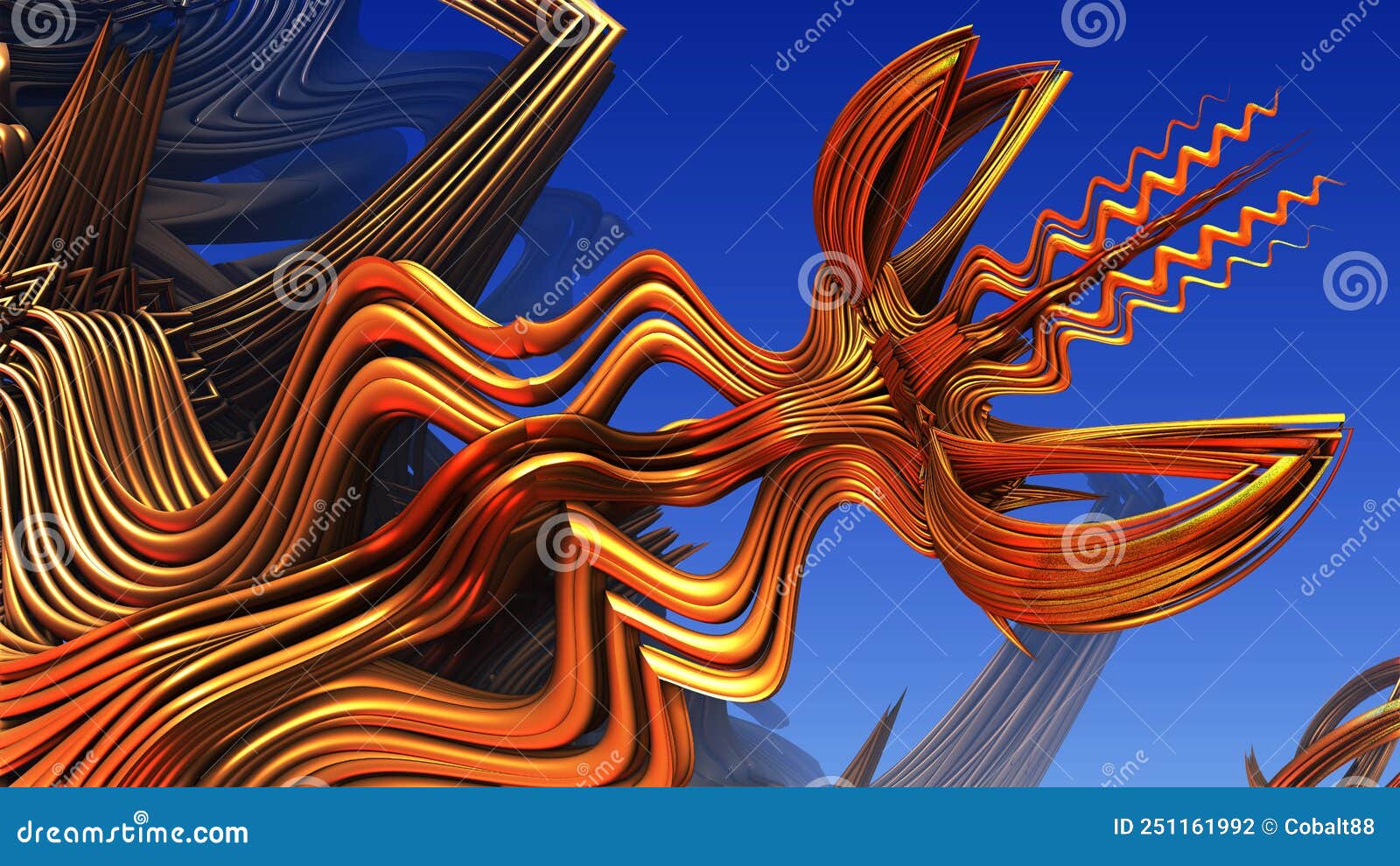 Alien Construction and Structures, Abstract Fantastic Shapes of Ancient ...