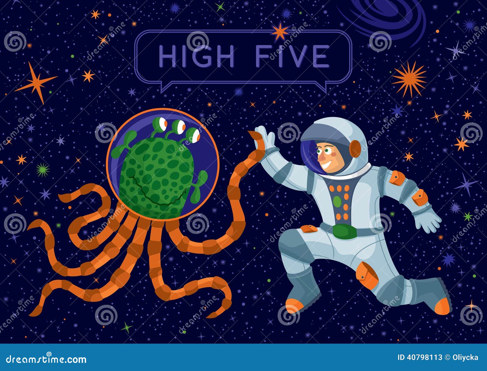 Alien High Buildings With Organic Piles And Large Half Glass Cupola ...