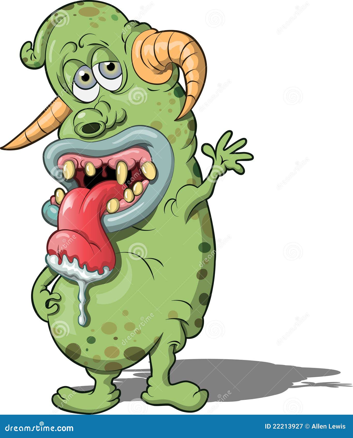 Alien Creature Cartoon Character Stock Photo | CartoonDealer.com #20839404