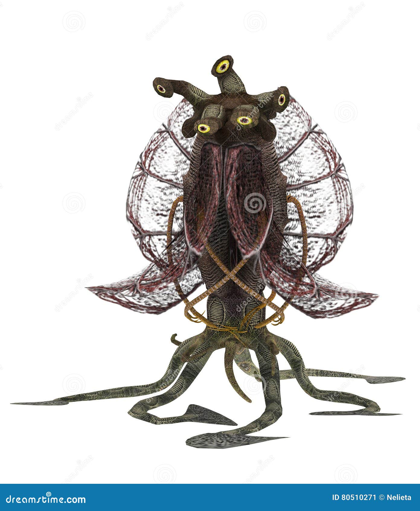 Alien Creature Cartoon Character Stock Photo | CartoonDealer.com #20839404