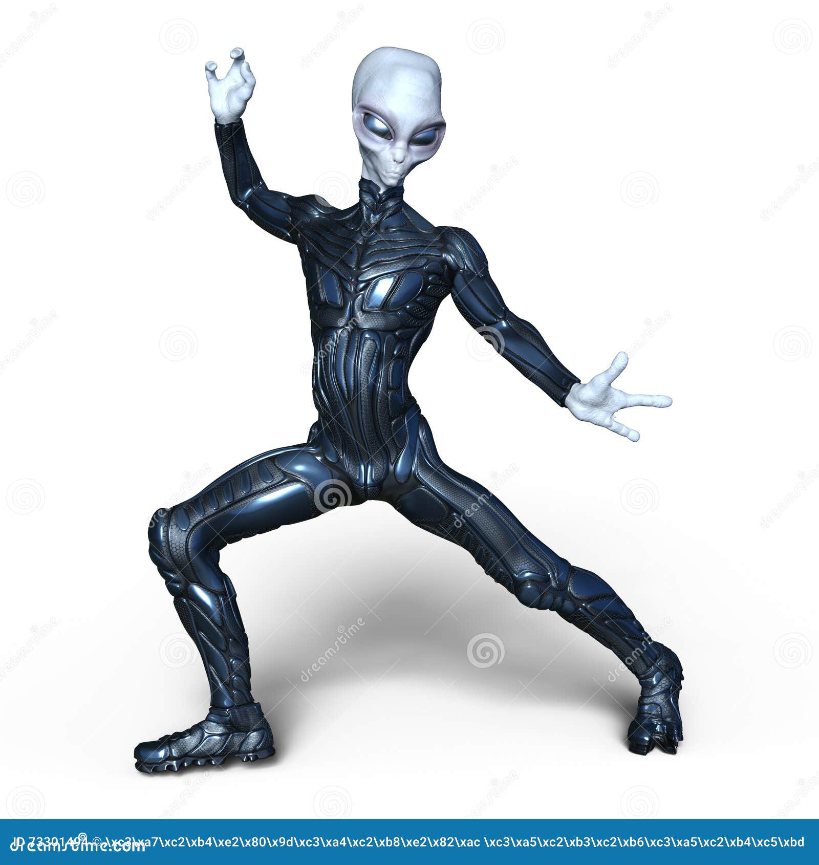 Alien stock illustration. Illustration of transformation - 73301494