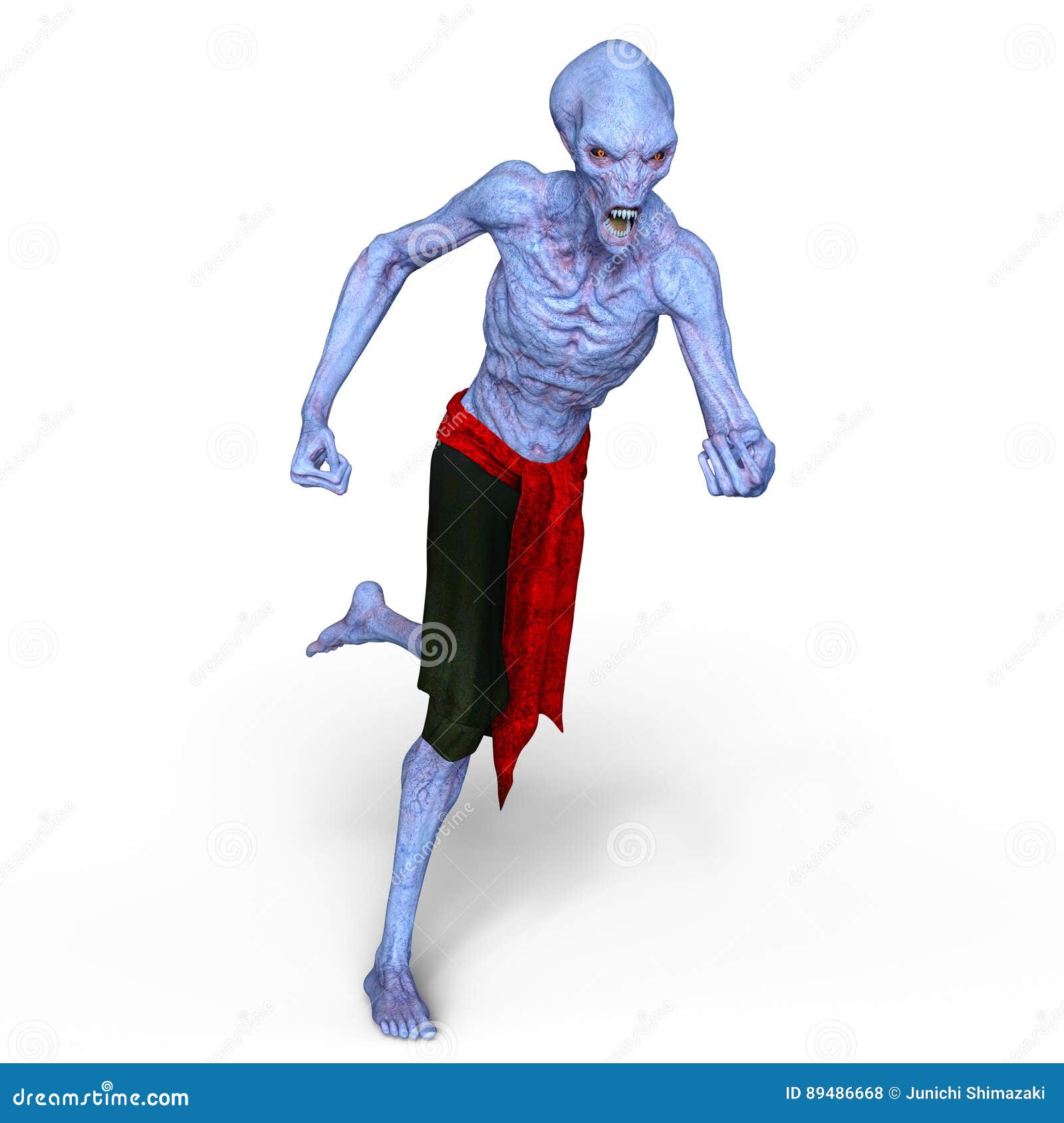 Alien stock illustration. Illustration of zombie, heavenly - 89486668