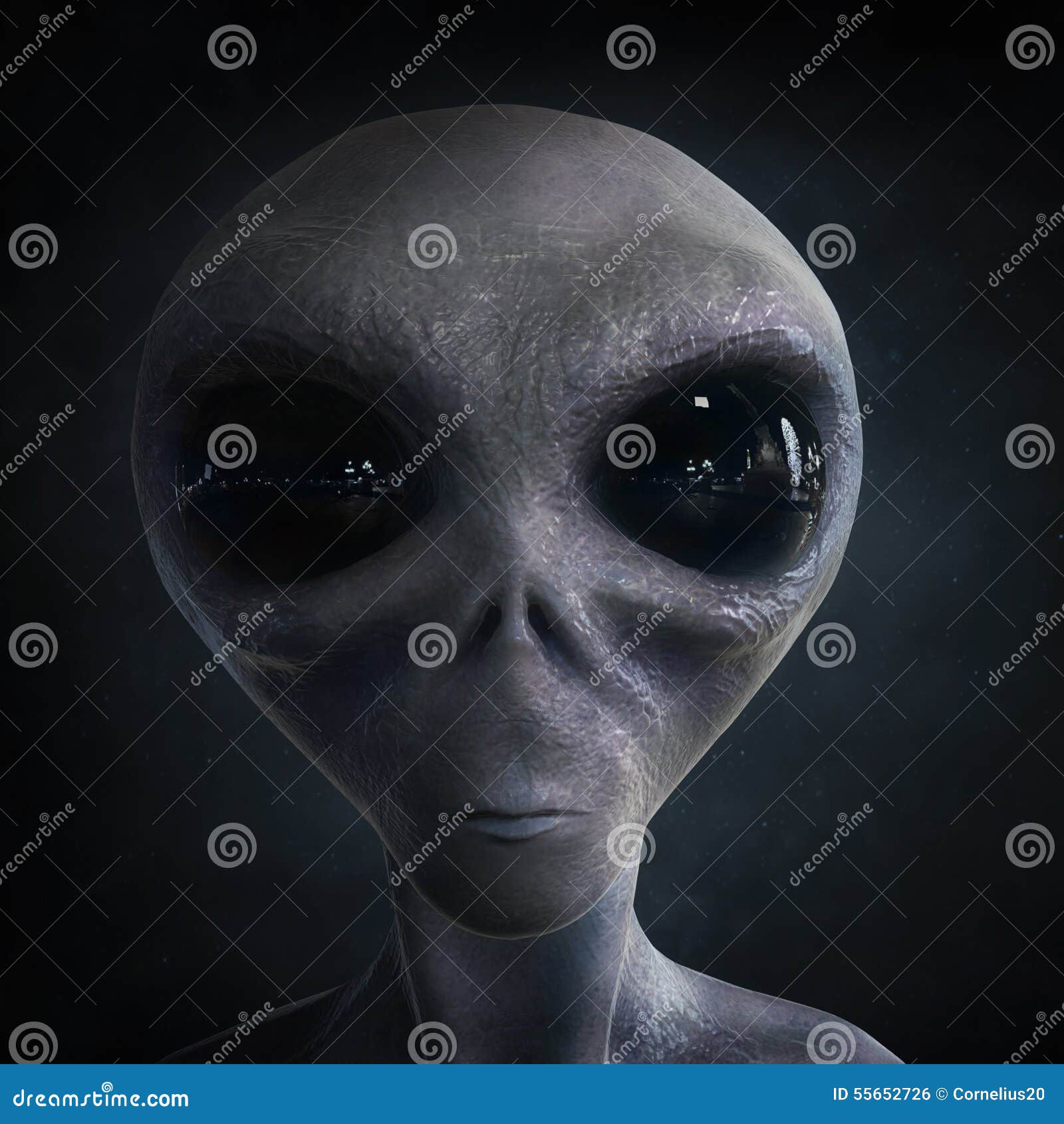 Alien stock photo. Image of spooky, invaders, futuristic - 55652726