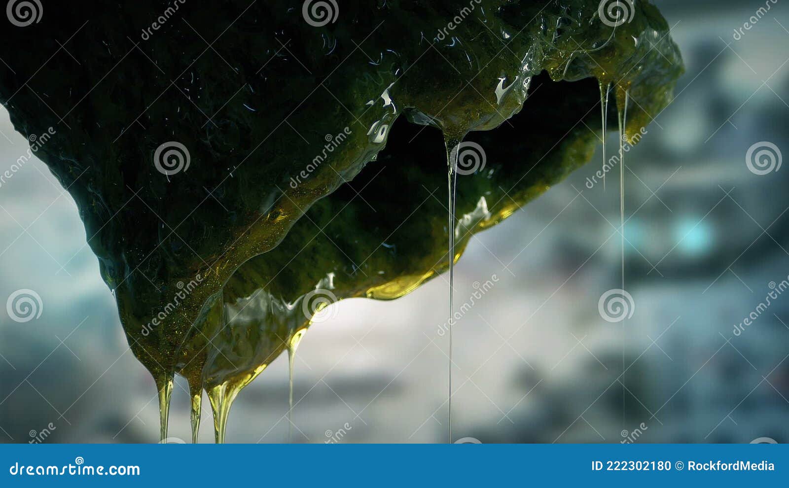 Slime Dripping Alien Egg in Lab Stock Footage - Video of infestation ...