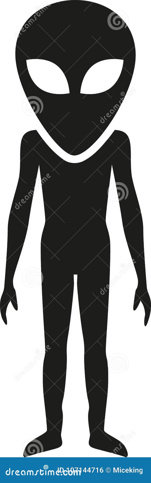 Alien Extraterrestrial Vector Vector Stock Vector - Illustration of ...