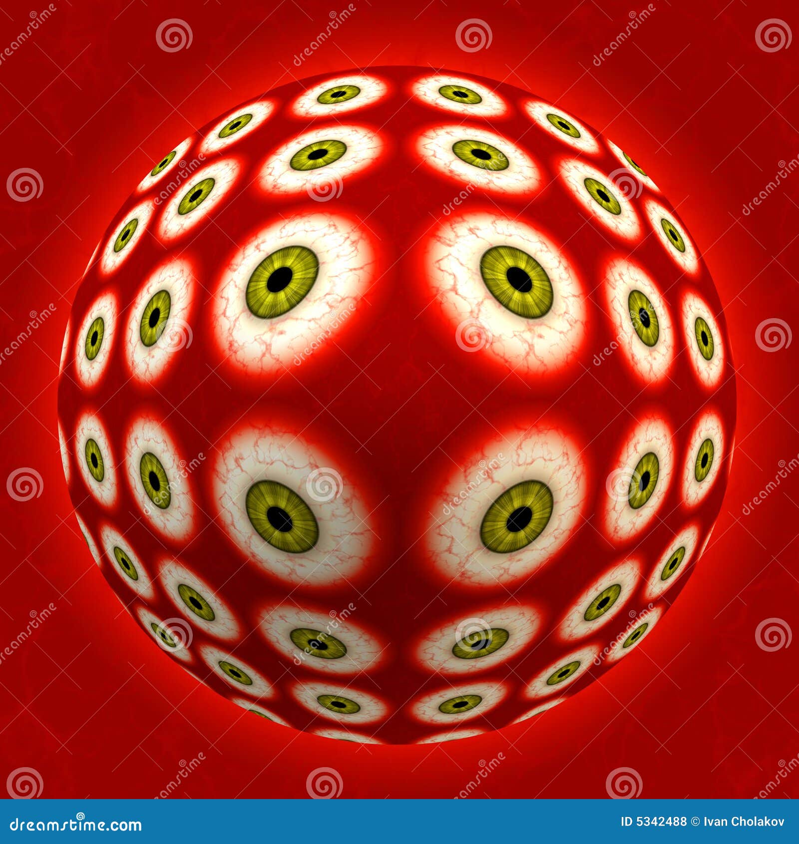 Eyeballs Bloodshot Vector Illustration | CartoonDealer.com #32666822