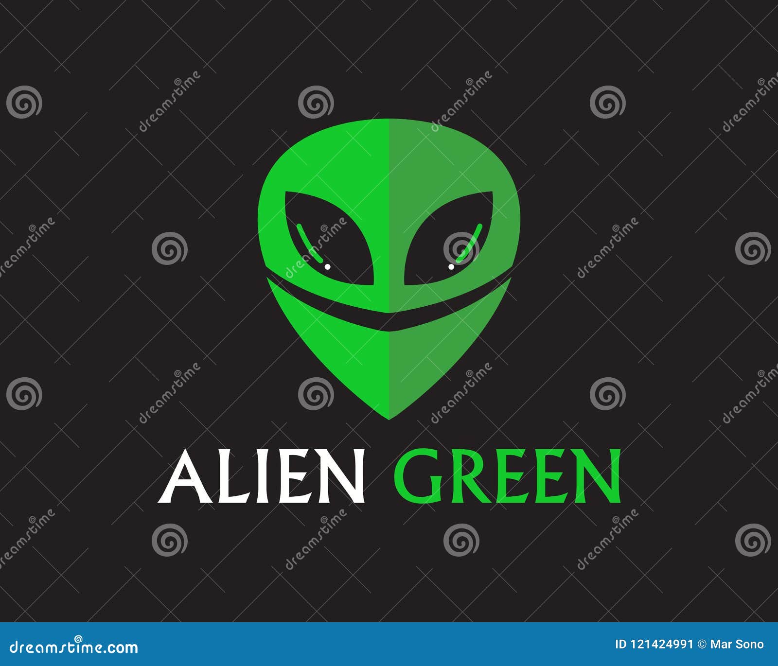 Alien Face Icon Vector Logo and Symbols Template App Stock Vector ...