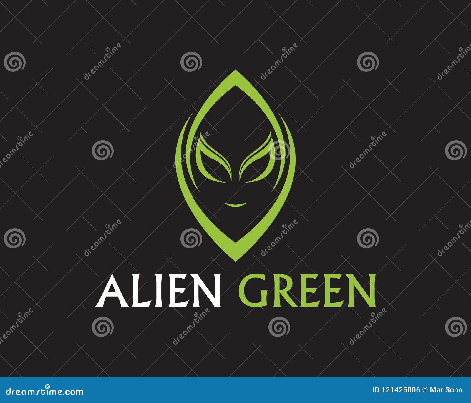 Alien Face Icon Vector Logo and Symbols Template App Stock Vector ...