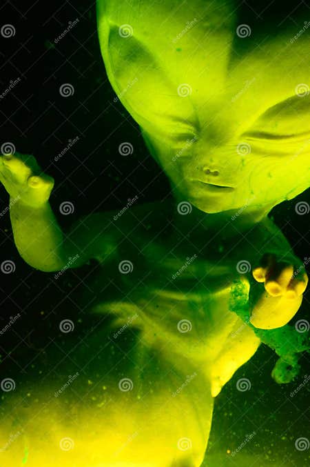 Alien Fetus stock image. Image of water, fiction, frigtening - 7126769