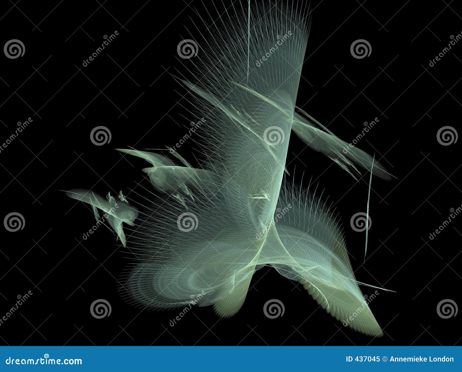 Alien fleet stock illustration. Illustration of depth, special - 437045
