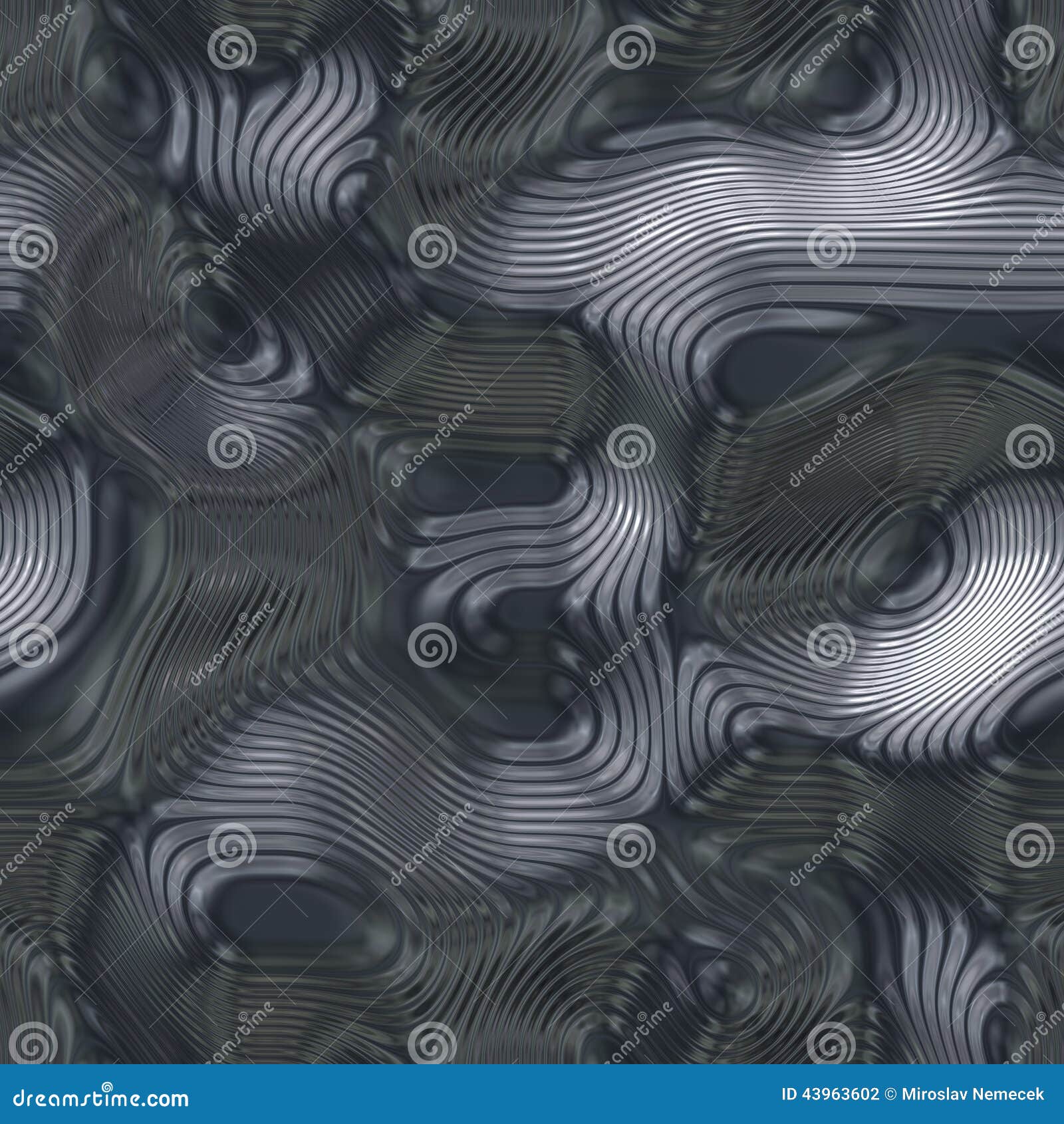 Alien Fluid Metal Seamless Generated Hires Texture Royalty-Free Stock ...