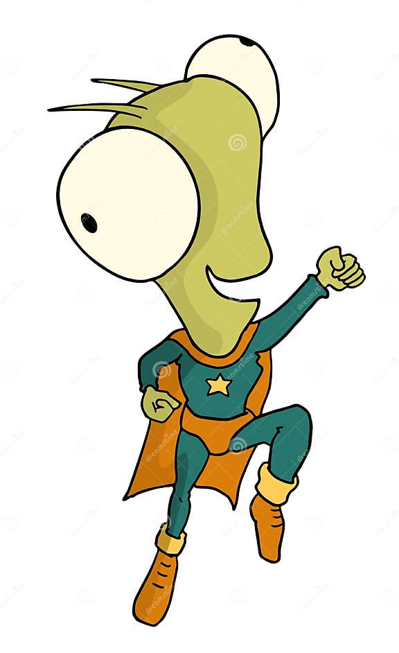 Alien fly stock vector. Illustration of creative, strength - 53921297