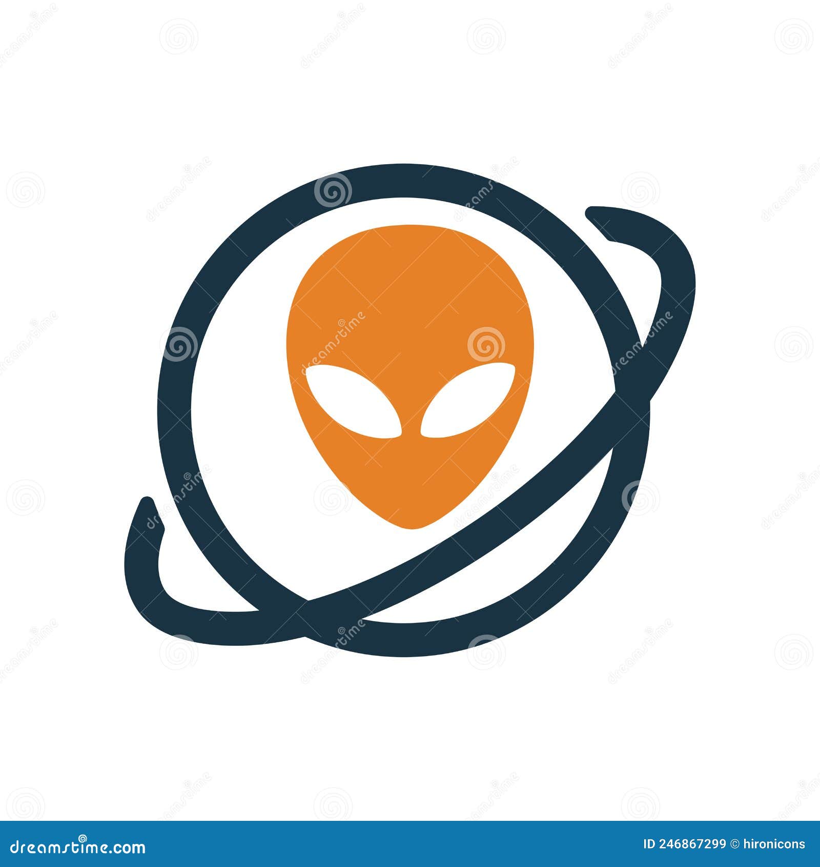 Alien, Galaxy, Science, Experiment Icon. Simple Editable Vector ...