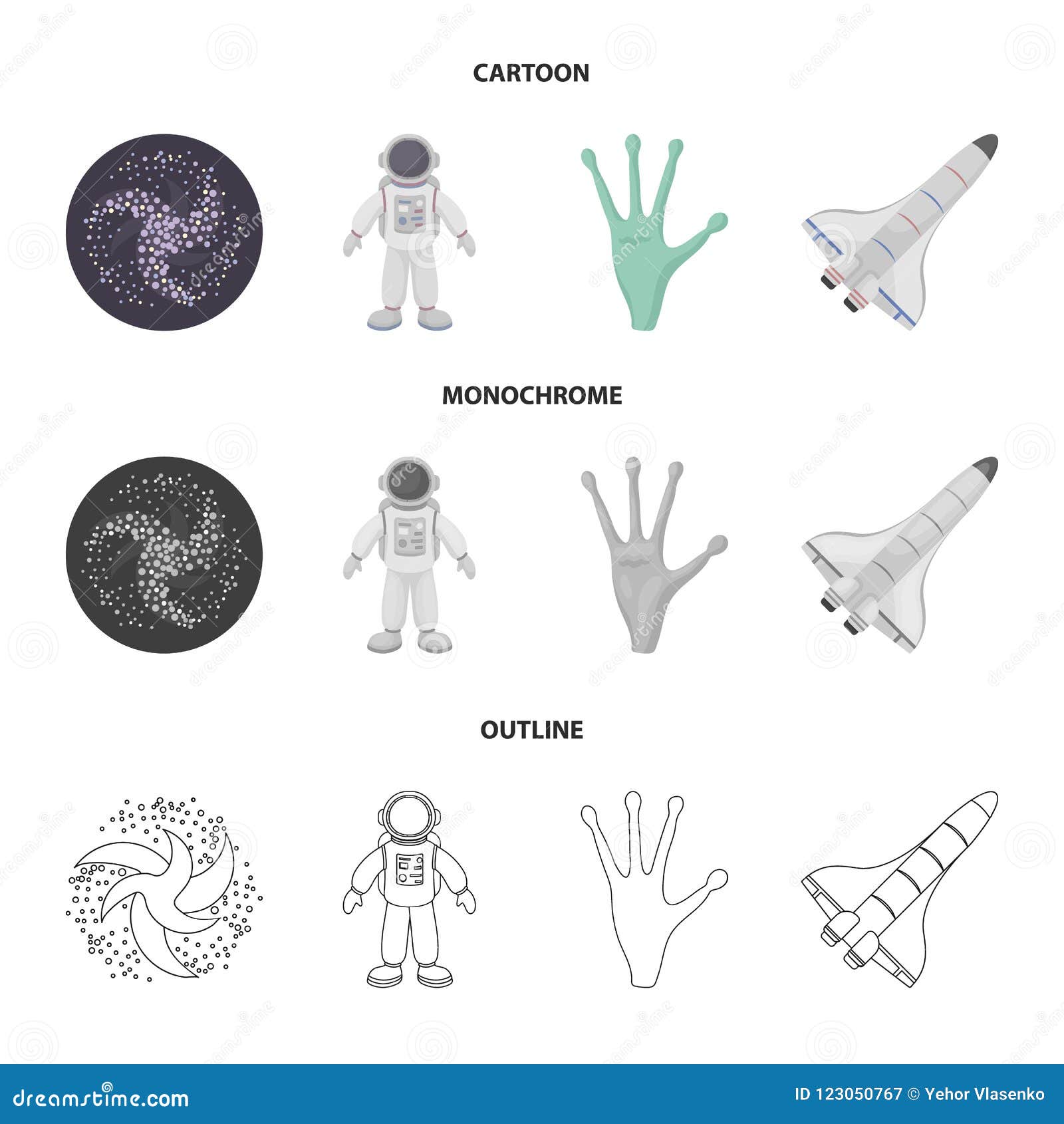 Alien Hand Reaching Out. UFO Futuristic Concept. Isolate. 3d Rendering ...