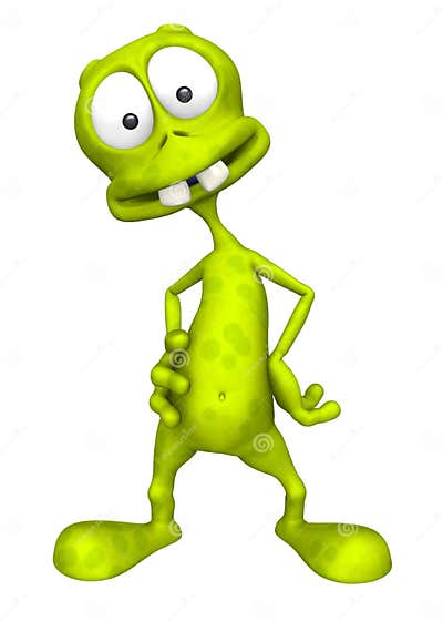 Alien (Happy Wait) stock illustration. Illustration of design - 1884128