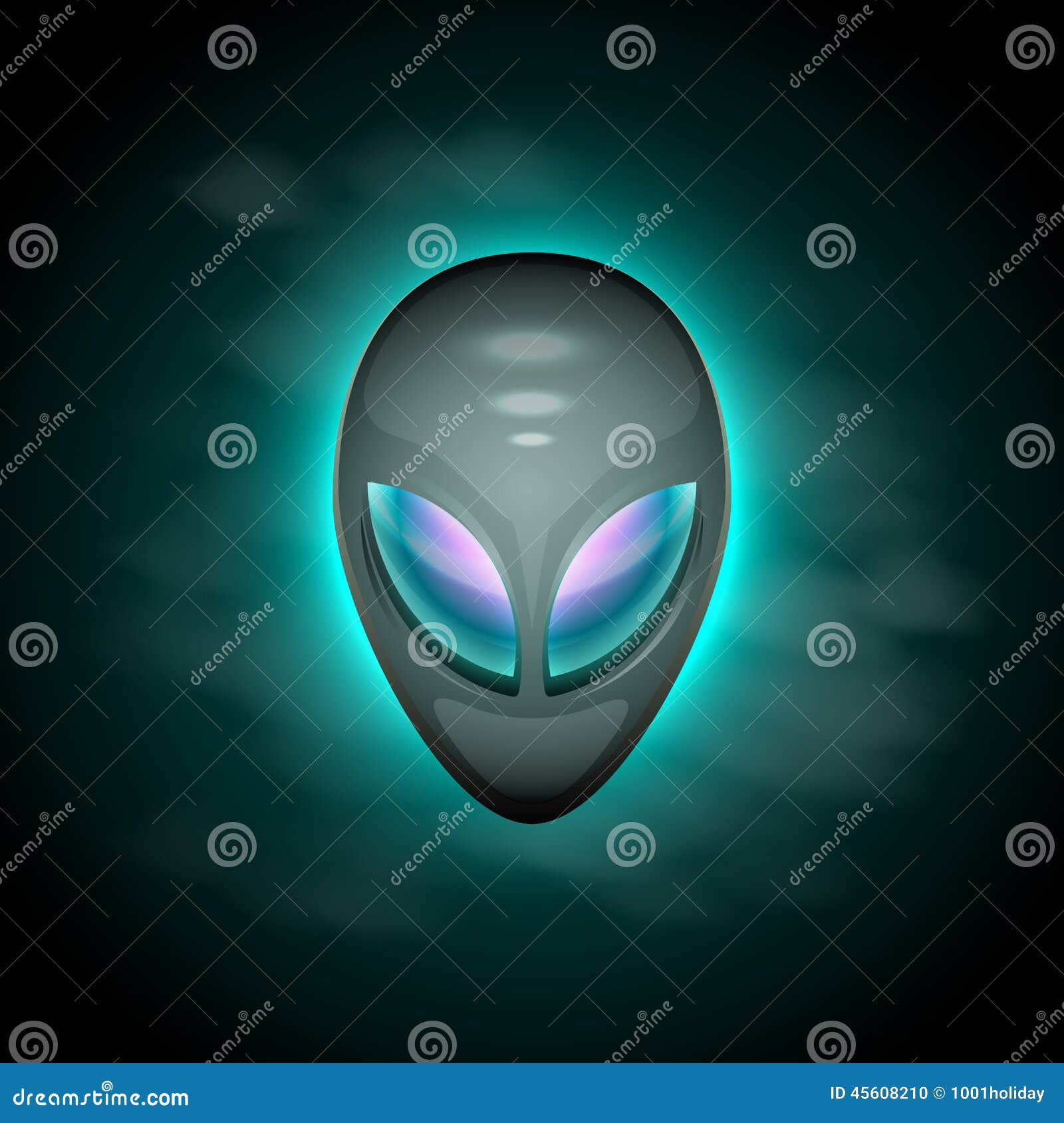 Alien Head Wallpaper