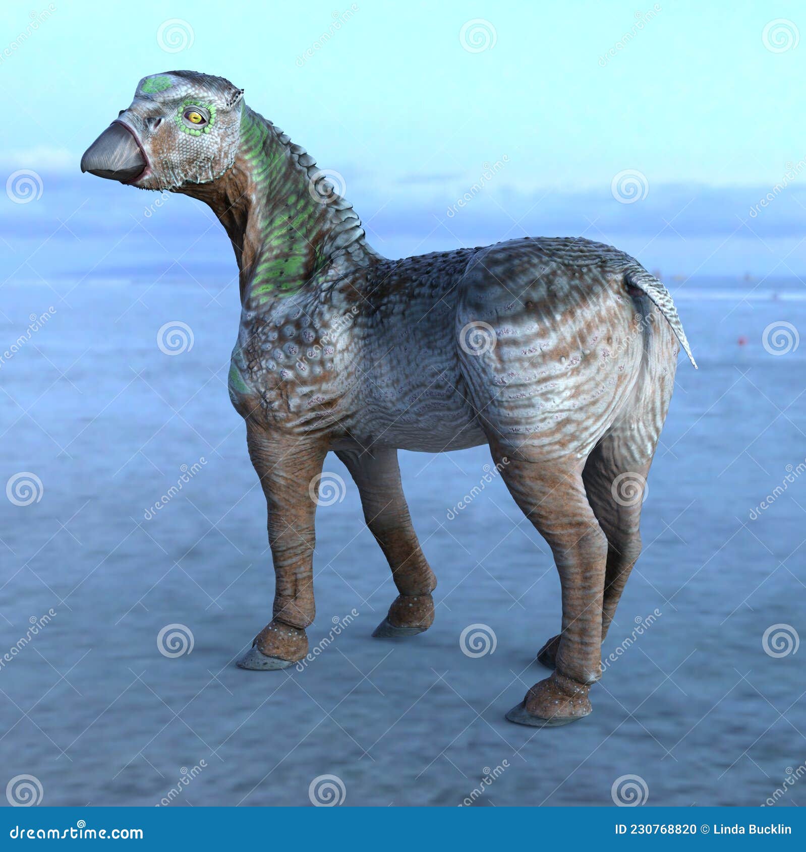 Alien Horse stock illustration. Illustration of rendering - 230768820