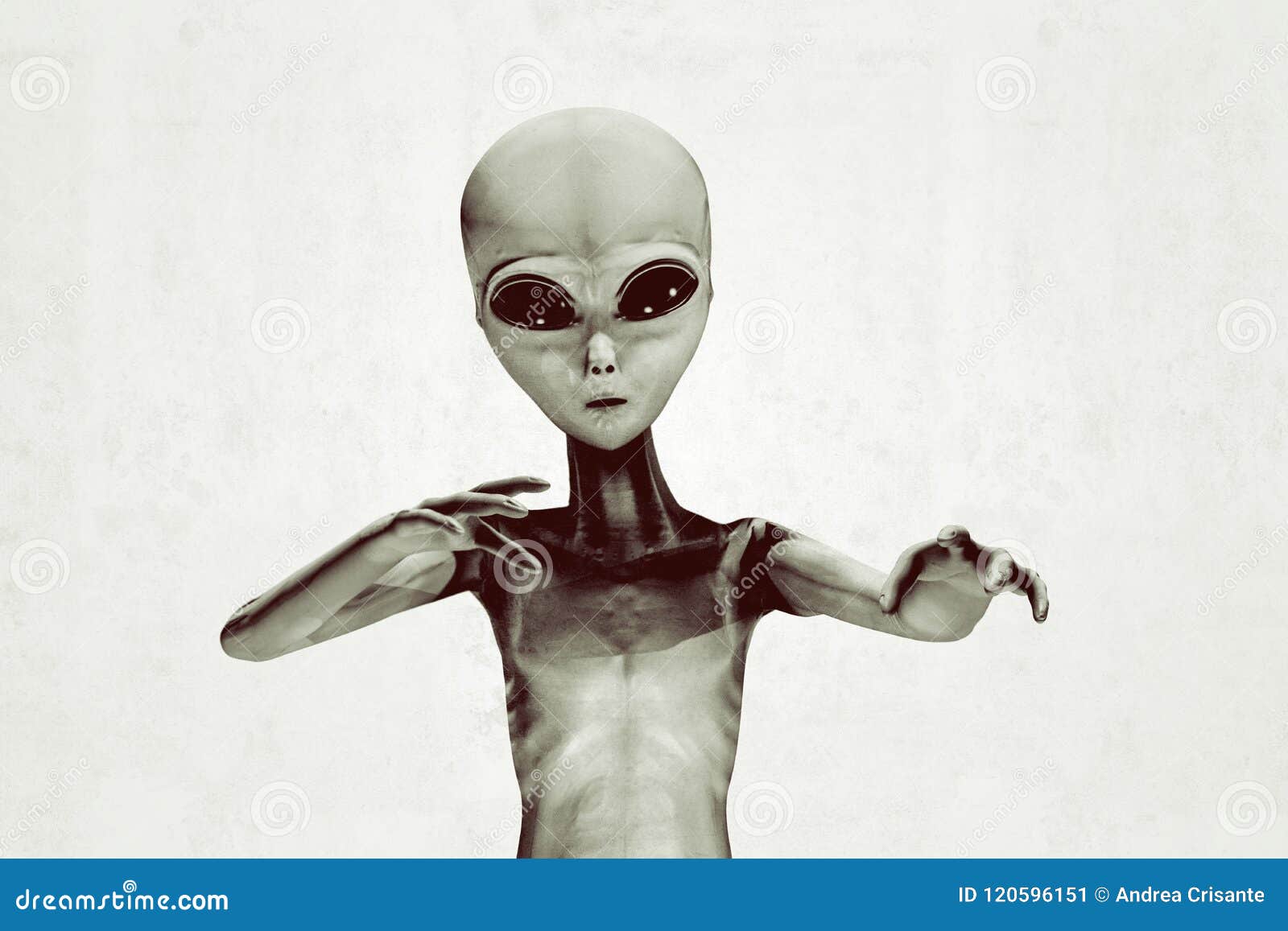 UFO Alien Hot Rod Isolated Vector Illustration In Full Color And Line ...