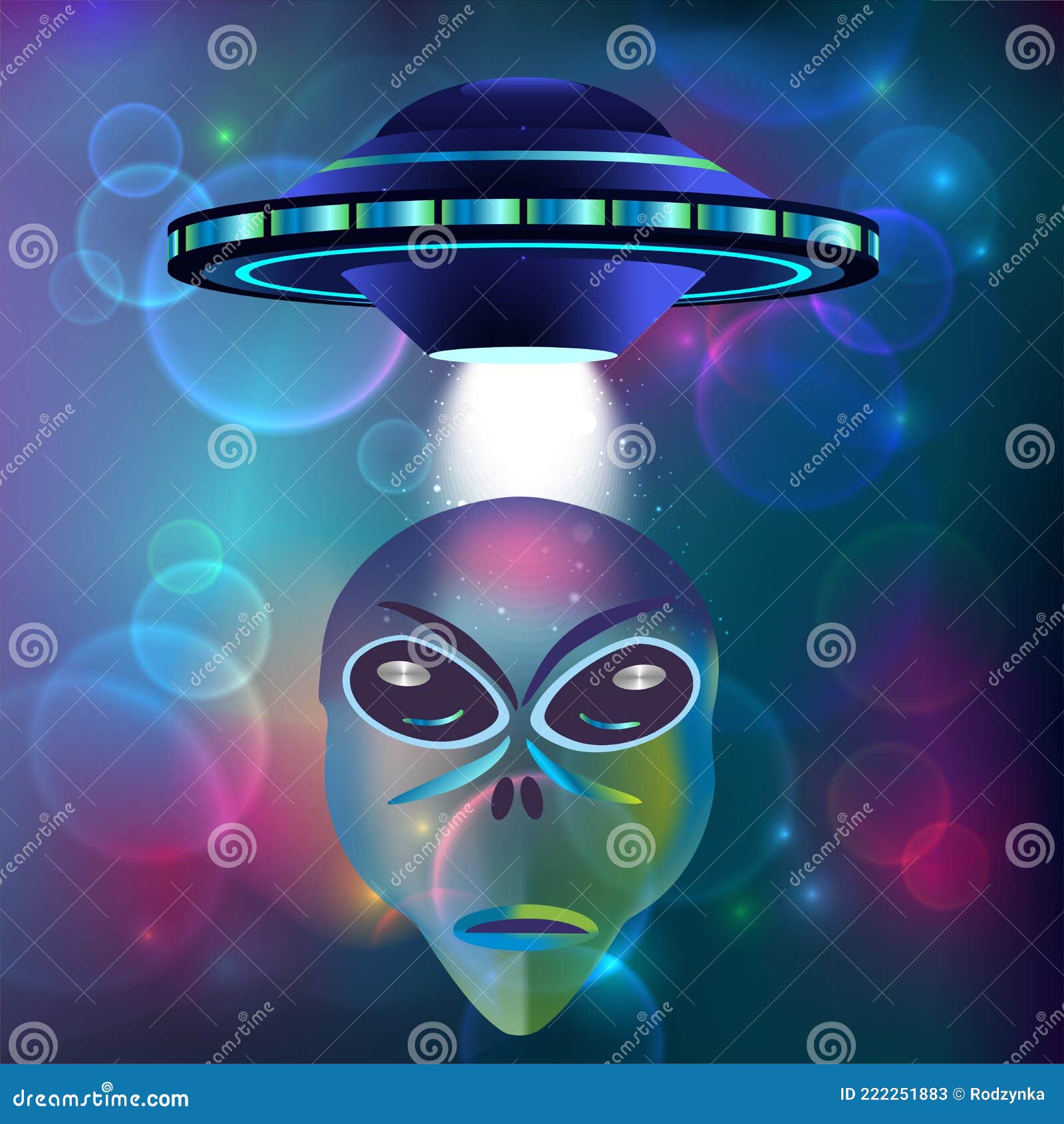 Alien Landing Royalty-Free Stock Image | CartoonDealer.com #62353384