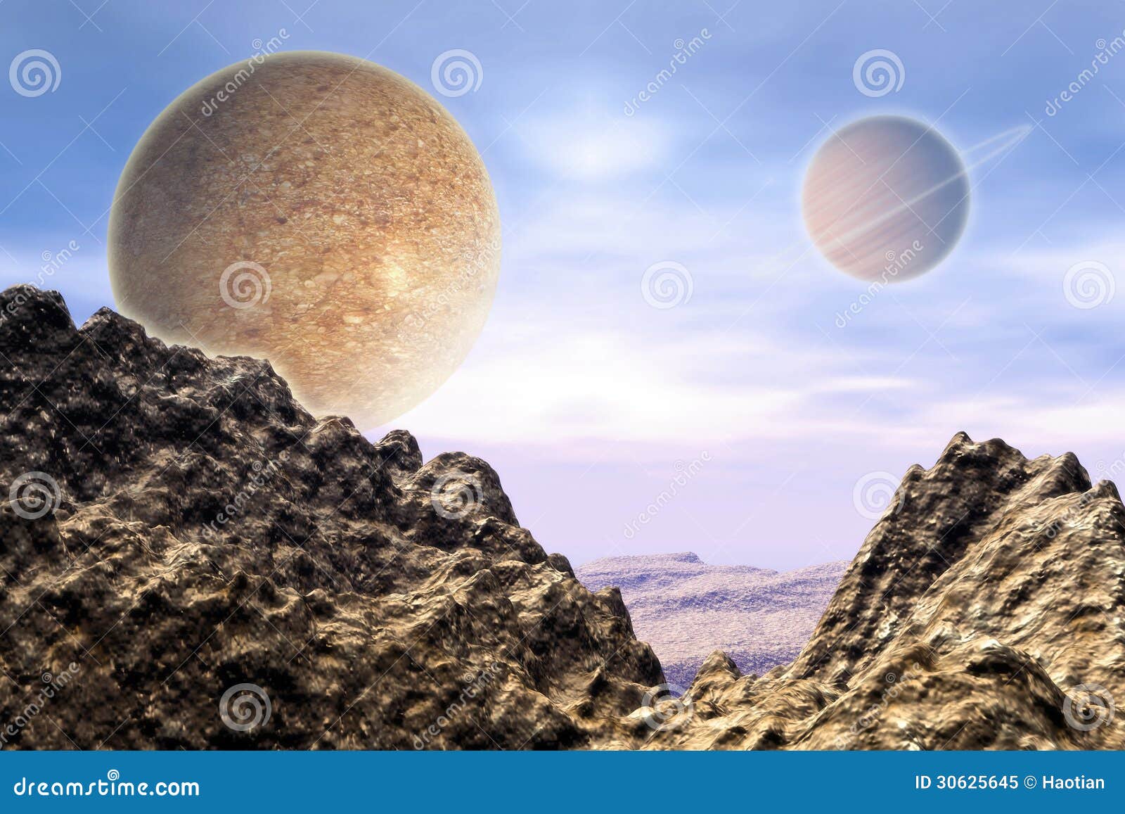 Alien Landscape stock image. Image of imagination, adventure - 30625645