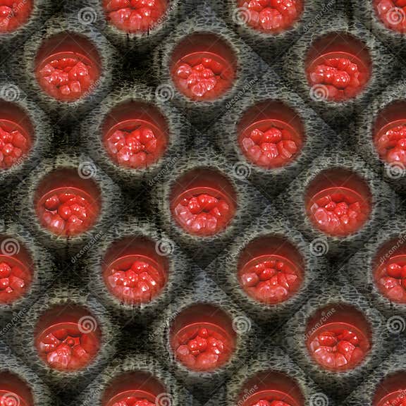 Alien Metal Abstract Background Stock Illustration - Illustration of ...