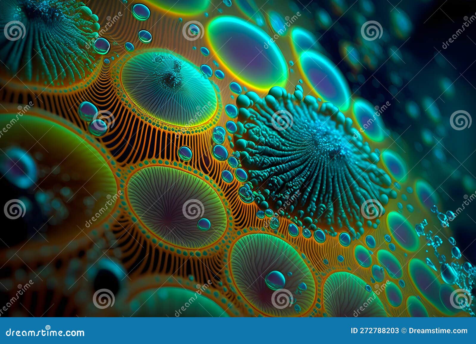 Alien Microbiological Fantastic Organism, Neural Network Generated Art ...