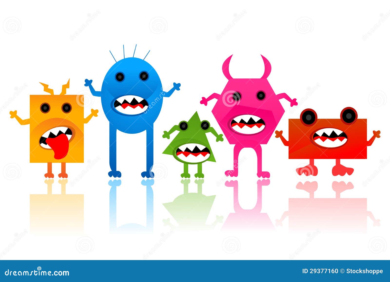 Alien and Monster stock vector. Illustration of fiction - 29377160