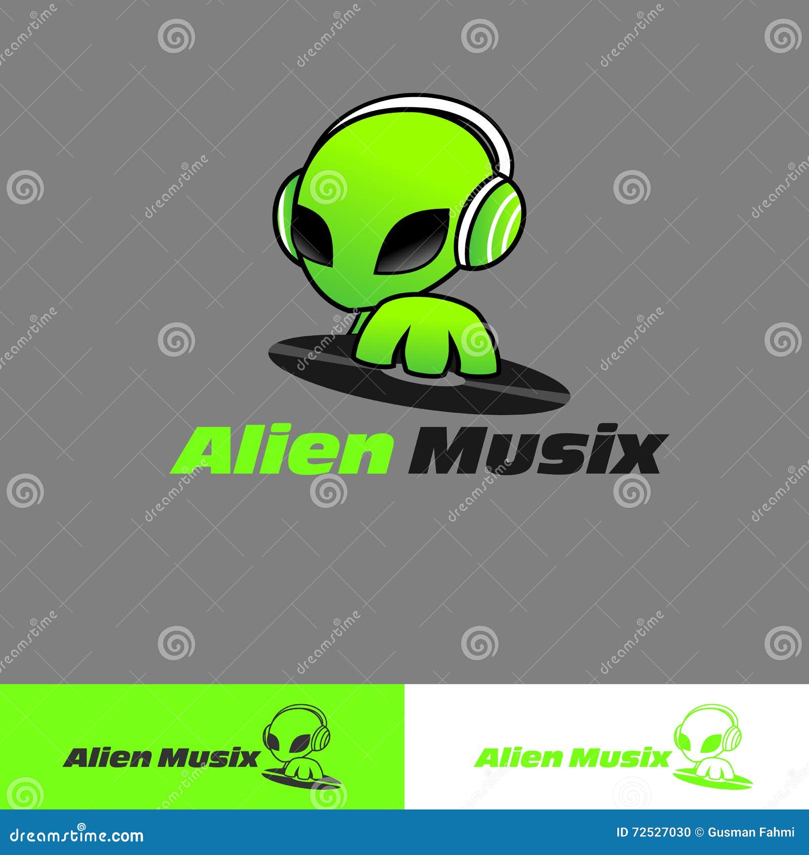 stock vector. Illustration of alien, abstract, musix - 72527030