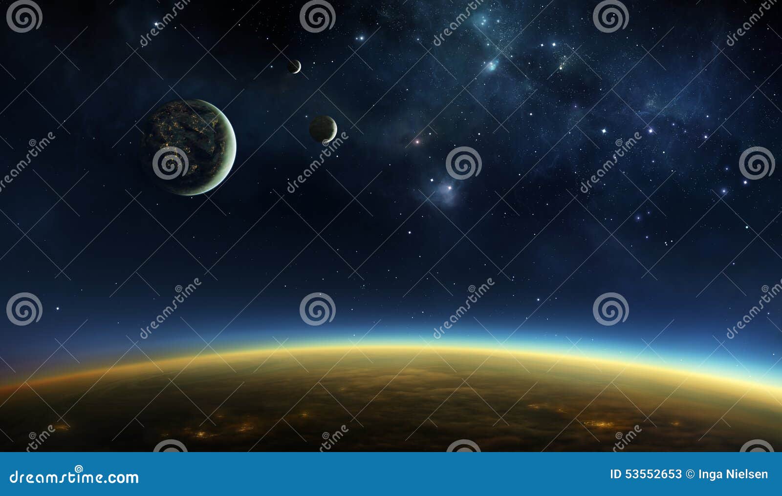 Alien Planets And Moons