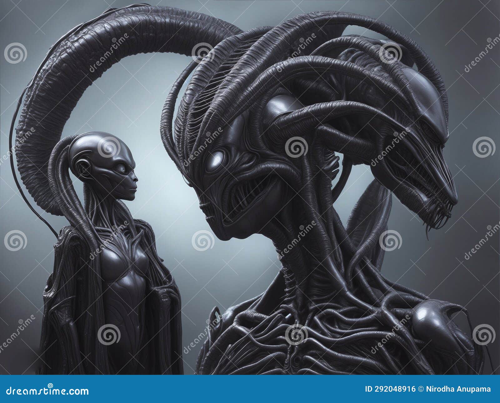 Alien power stock illustration. Illustration of capabilities - 292048916