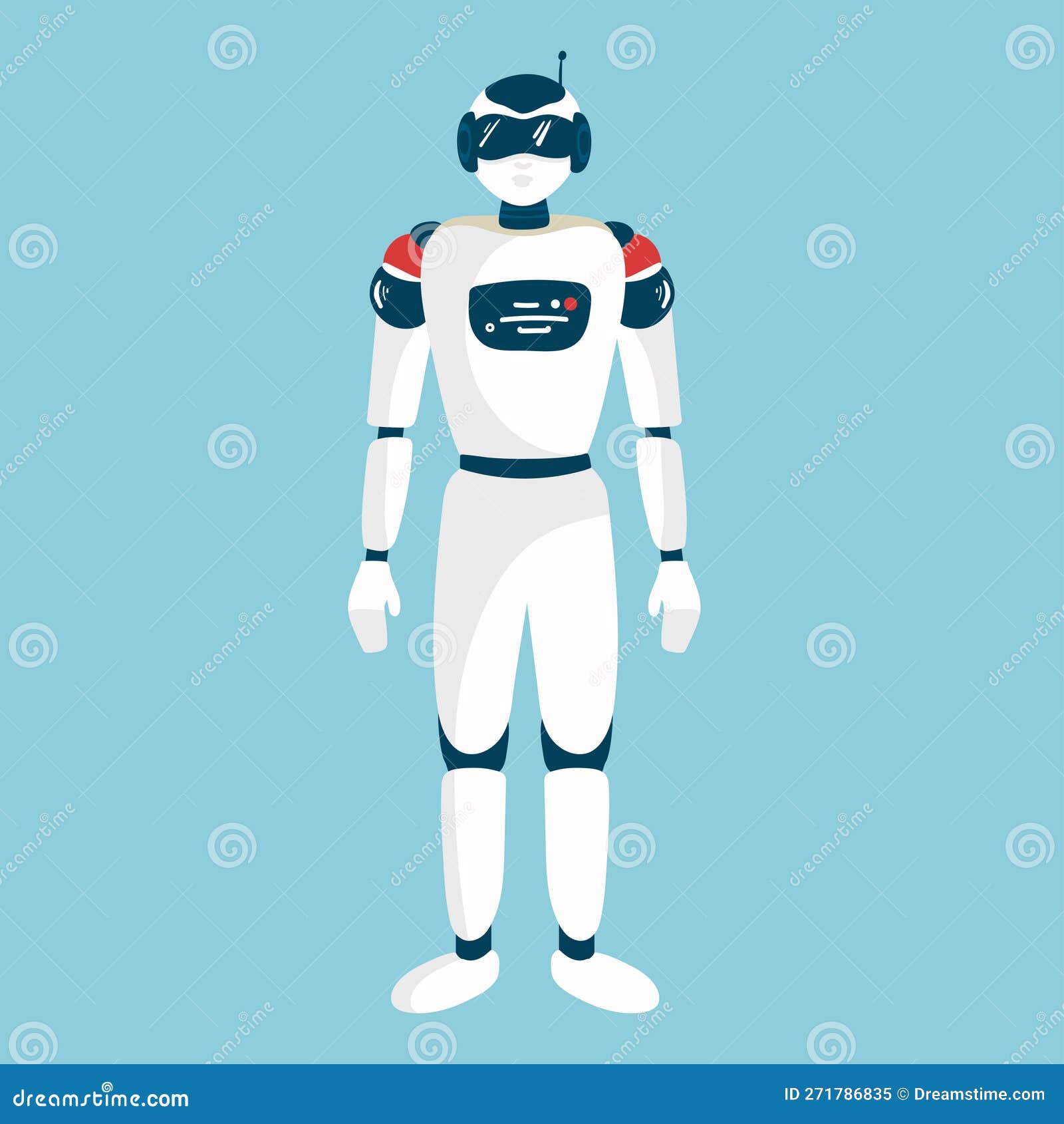 Alien Robots Vector Illustration | CartoonDealer.com #4567692
