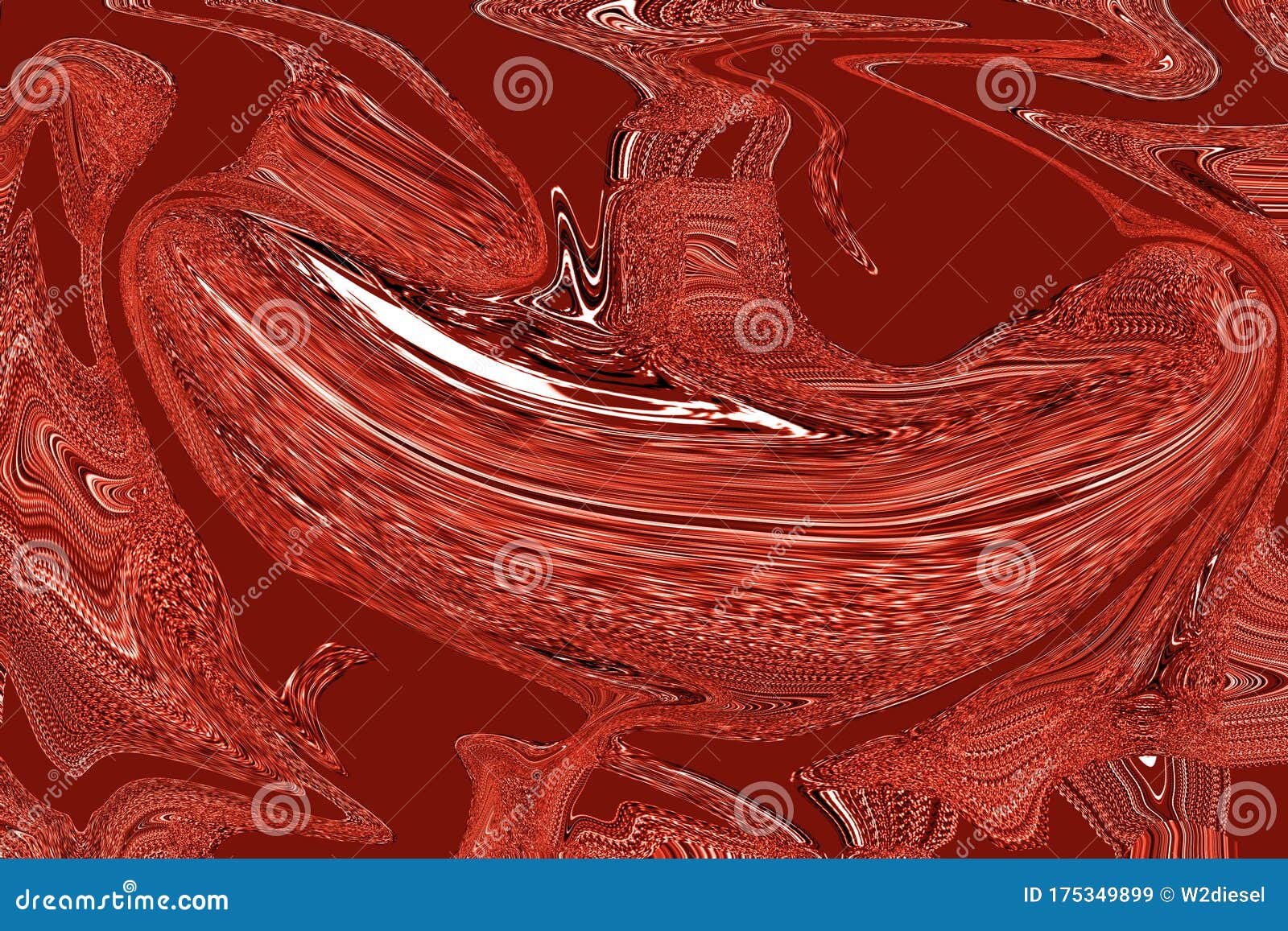 Alien Seed Growing 3d Abstract Desig Stock Illustration - Illustration ...