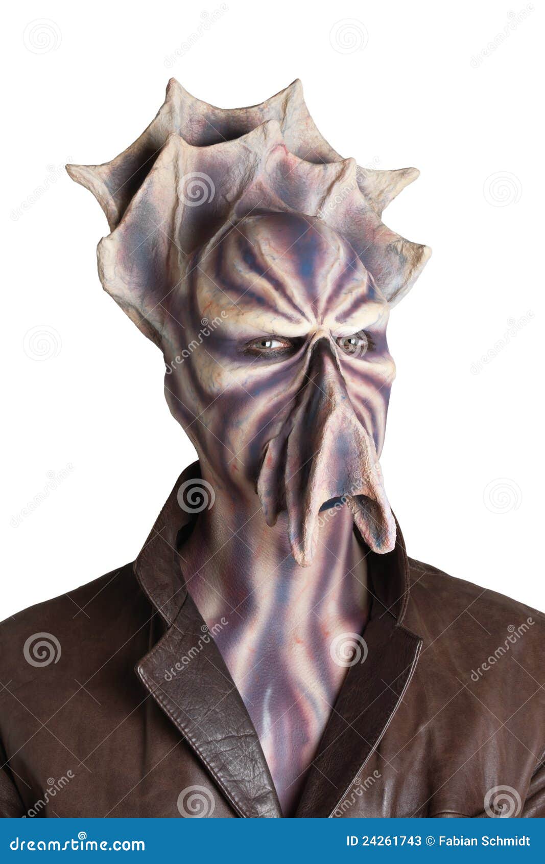 Alien side stock image. Image of portrait, mask, extraterrestrial ...