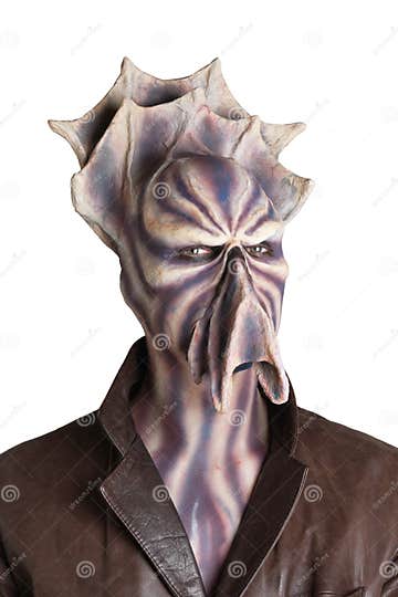 Alien side stock image. Image of portrait, mask, extraterrestrial ...