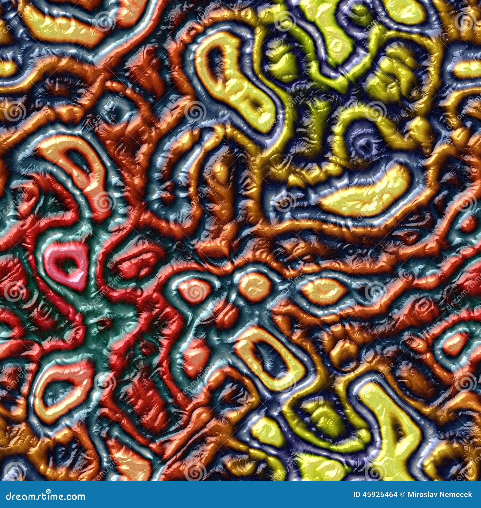 Alien Skin Organic Seamless Generated Hires Texture Stock Illustration ...