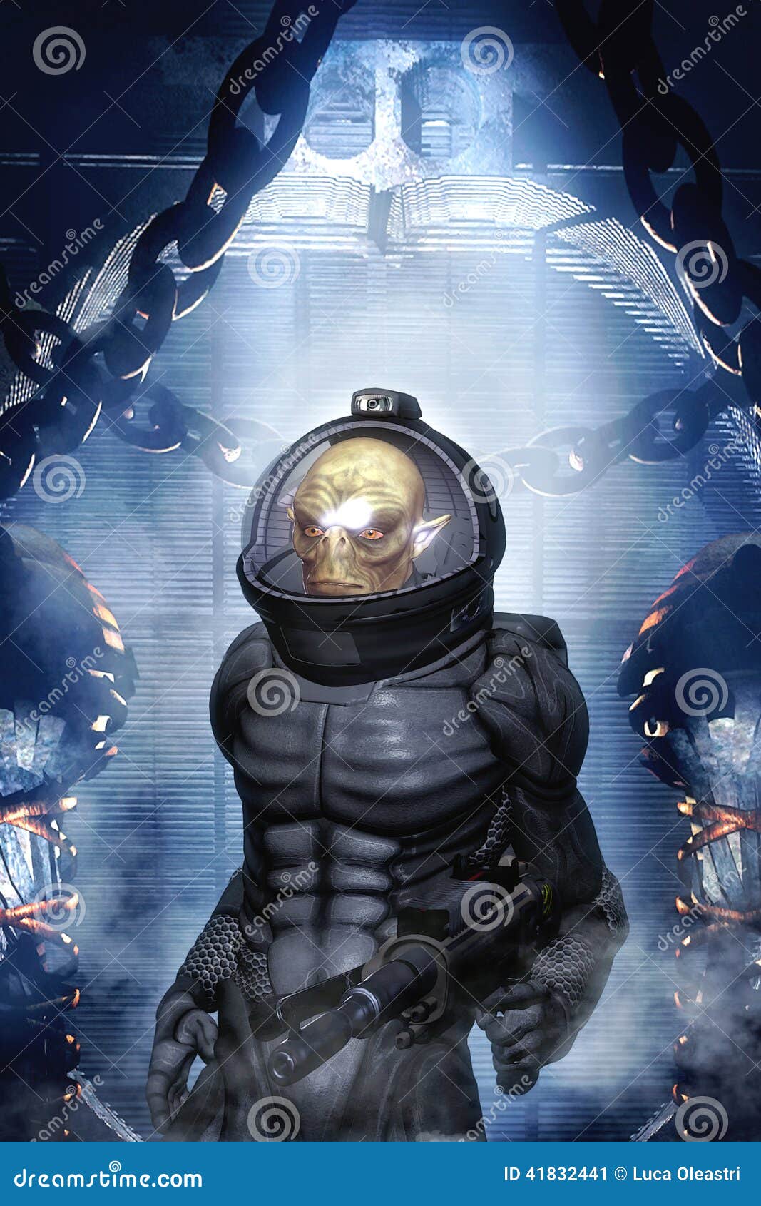 Alien Soldier Concept Art