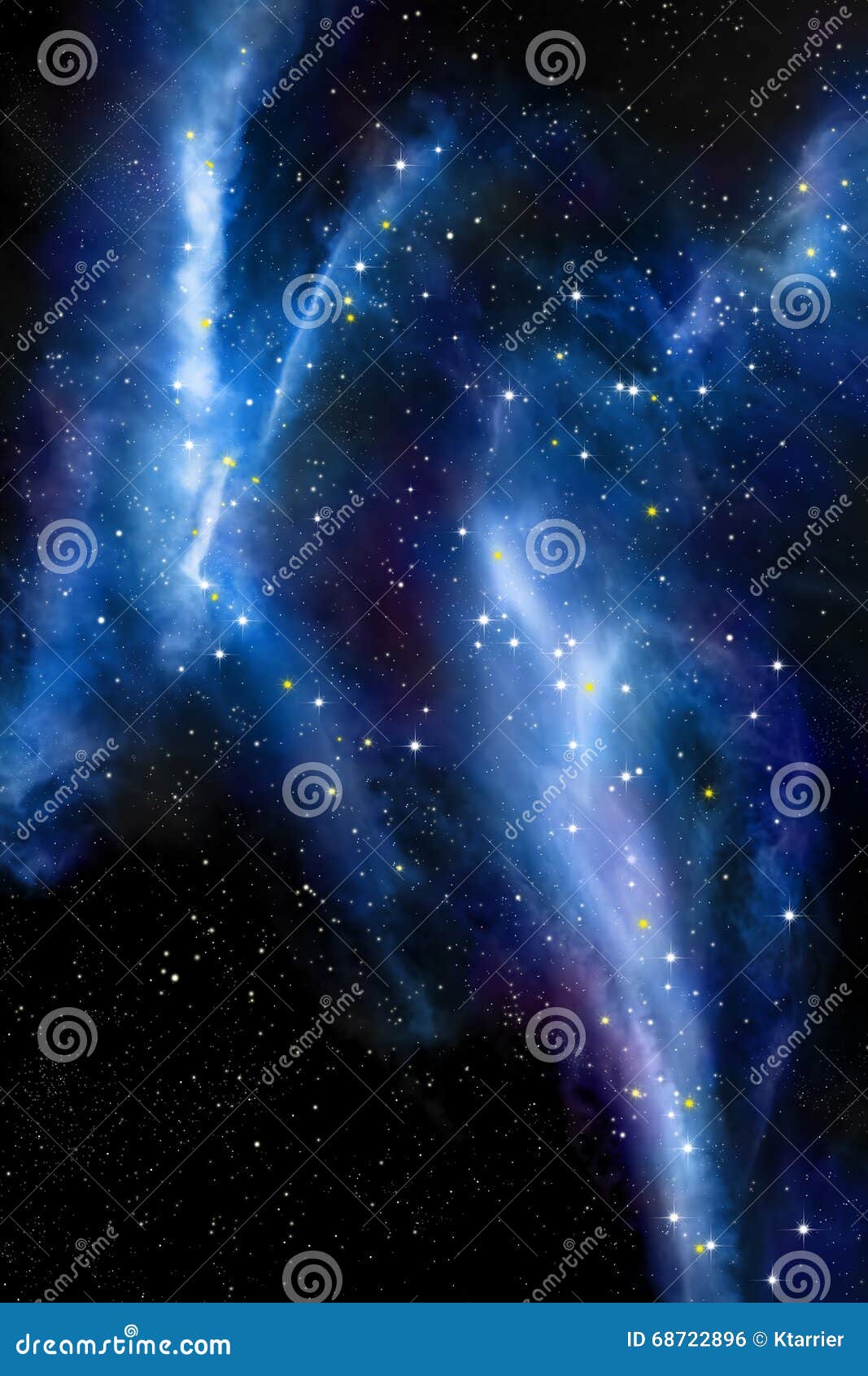 Alien space scene stock illustration. Illustration of planet - 68722896